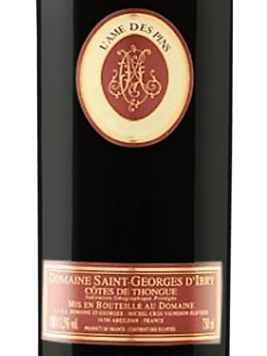 Domaine Saint-Georges d'Ibry L'Ame des Pins Côtes de Thongue |Vivino ...