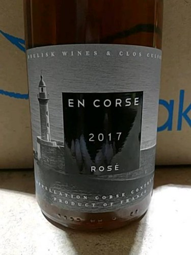 Obelisk Wines En Corse Rosé | Vivino US