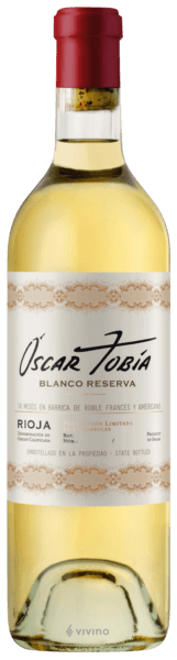 Tobia Óscar Tobía Reserva Rioja Blanco | Vivino English