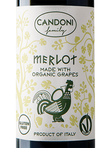 Candoni Merlot Organic | Vivino US
