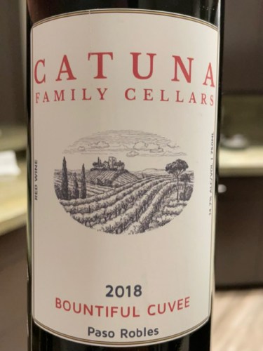 Catuna Family Cellars Bountiful Cuvée | Vivino Australia