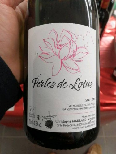 Christophe Maillard Perles de Lotus Sec | Vivino US