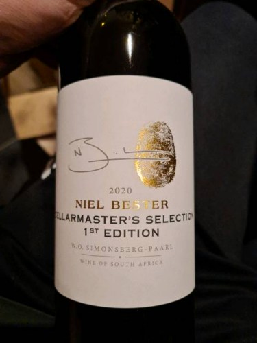 Niel Bester Cellarmaster's Selection 1st Edition | Vivino US