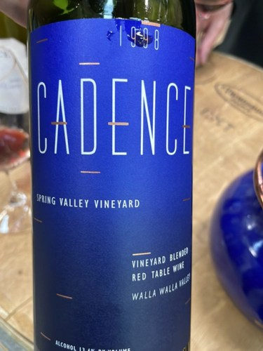 Cadence Spring Valley Vineyard Blend | Vivino US