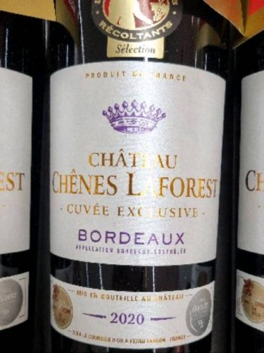 LaForest Cuvee Exclusive Bordeaux | Vivino United Kingdom