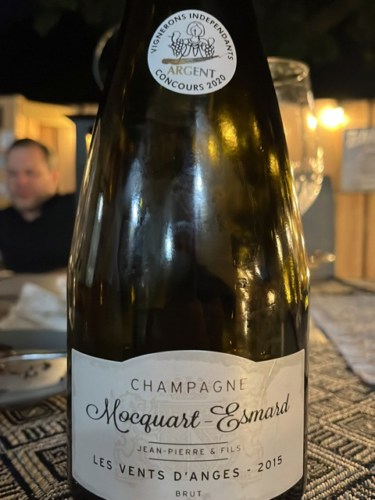 Mocquart Esmard Les Vents d'Anges Brut Champagne | Vivino Hong Kong