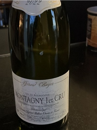 Gerard Boyer Montagny 1er Cru | Vivino Français