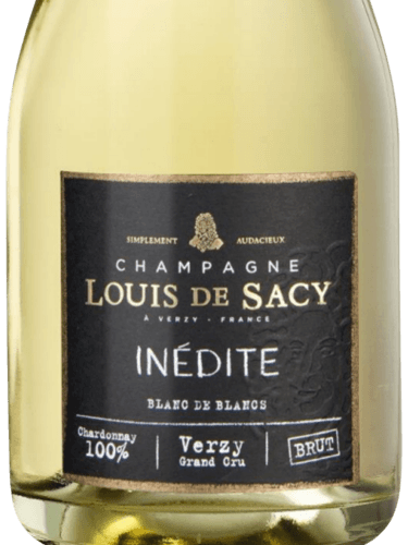 Louis de Sacy Cuvée Inédite Blanc de Blancs Brut Champagne Grand Cru ...