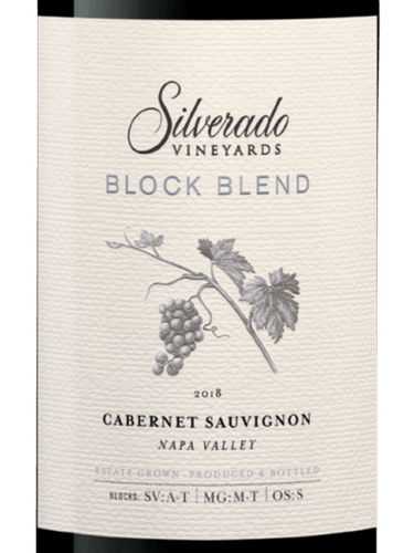 Silverado Vineyards Block Blend Cabernet Sauvignon | Vivino English