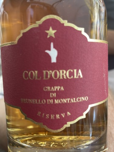 N.V. Col d'Orcia Grappa di Brunello di Montalcino Riserva | Vivino US