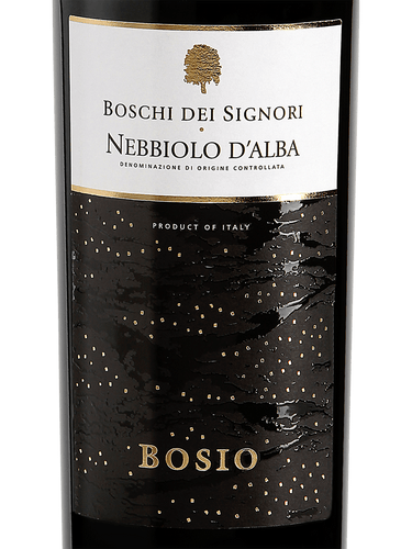 Bosio Boschi Dei Signori Nebbiolo d'Alba | Vivino US