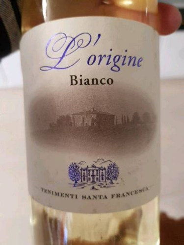 2016 Tenimenti Santa Francesca L'Origine Bianco | Vivino