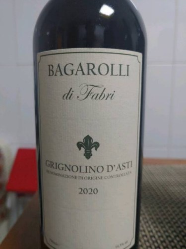Bagarolli di Fabri Grignolino d'Asti | Vivino Nederlands