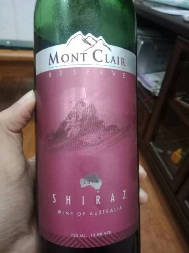 Mont Clair Reserve Shiraz | Vivino US