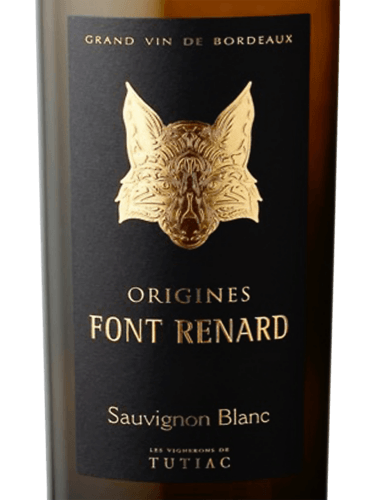 Les Vignerons de Tutiac Origines Font Renard Sauvignon Blanc | Vivino US