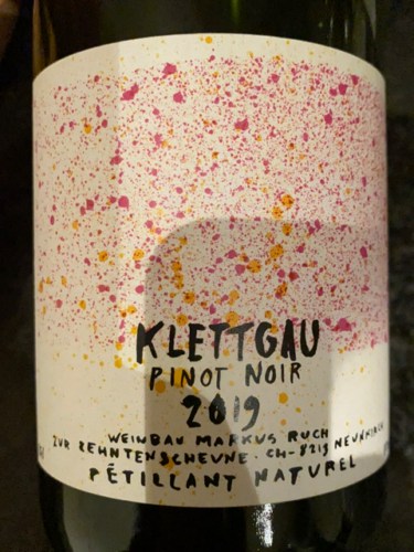 Weinbau Markus Ruch Klettgau Pinot Noir Pétillant Naturel | Vivino US