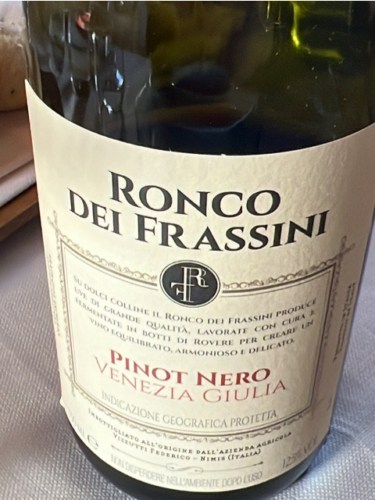 Ronco dei Frassini Pinot Nero | Vivino US