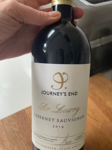 2019 Journey's End Sir Lowry Cabernet Sauvignon | Vivino US