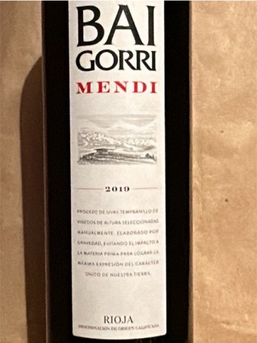 Baigorri Mendi | Vivino US