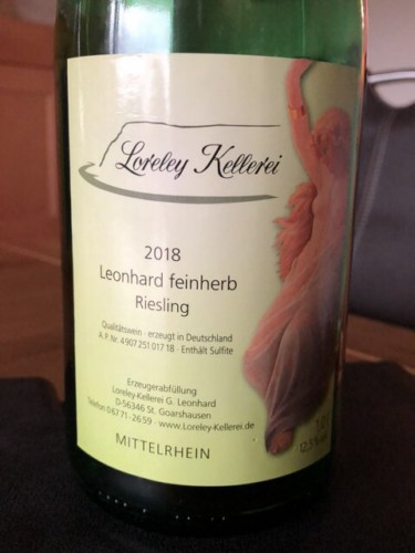 Loreley Kellerei Leonhard Feinherb Riesling | Vivino France