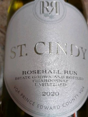 Rosehall Run St. Cindy Unfiltered Chardonnay | Vivino English