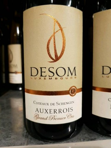 2018 Desom Grand Premier Cru Auxerrois | Vivino United States