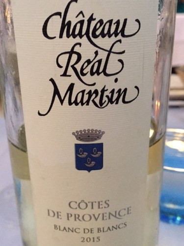 Chateau Réal Martin Côtes de Provence Blanc de Blancs | Vivino US