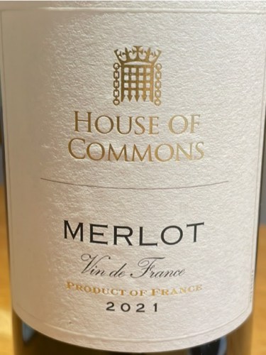 House Of Commons Merlot | Vivino US