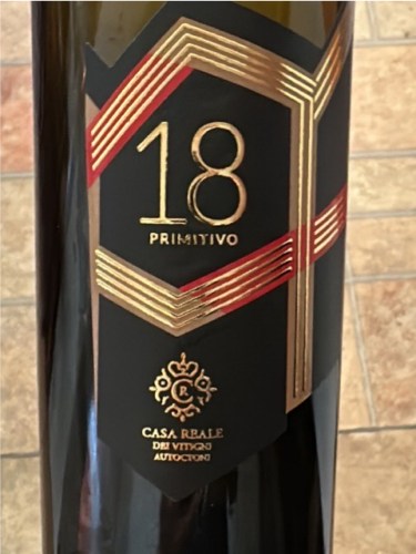 Casa Reale 18 Primitivo | Vivino US