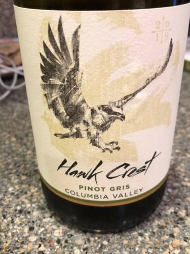 2019 Hawk Crest Pinot Gris | Vivino US