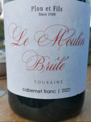 Plou & Fils Le Moulin Brule Cabernet Franc | Vivino US