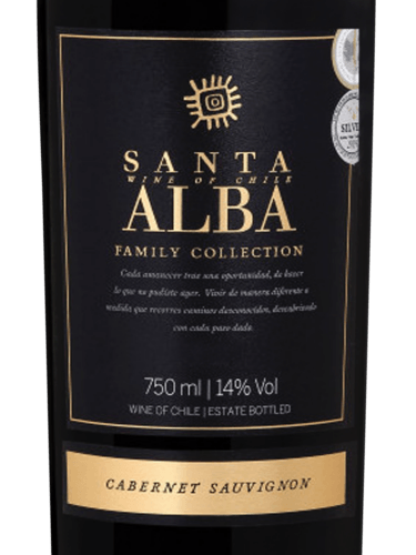 2019 Santa Alba Family Collection Cabernet Sauvignon | Vivino US