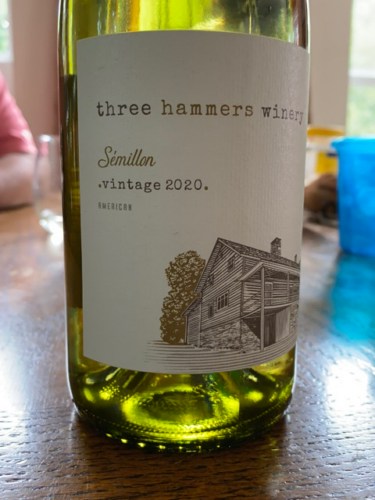 Three Hammers Winery Sémillon | Vivino US