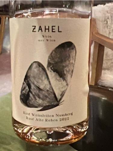 Zahel Ried Weissleiten Nussberg Rosé Alte Reben | Vivino US