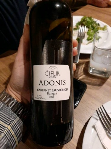 Ciflik Winery Adonis Cabernet Sauvignon Barique | Vivino