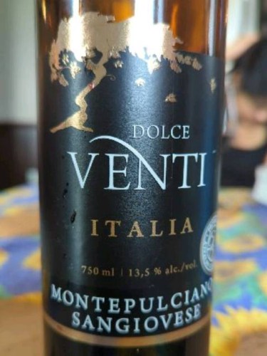 Dolce Venti Montepulciano - Sangiovese | Vivino English