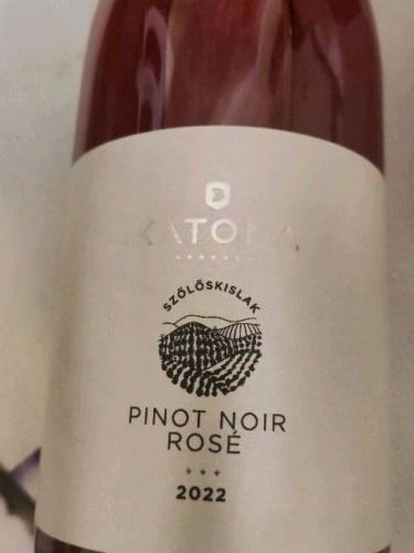 Katona Pinot Noir Rosé | Vivino US
