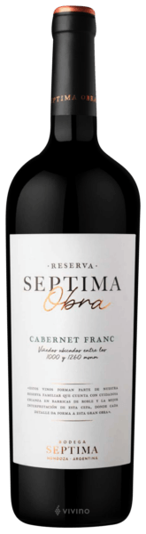 Séptima Obra Reserva Cabernet Franc | Vivino English