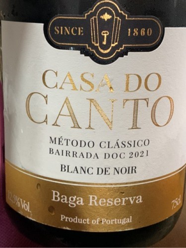 Casa do Canto Baga Reserva Blanc de Noir | Vivino US