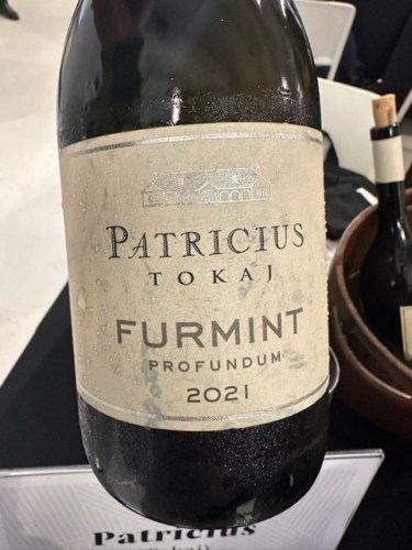 Patricius Profundum Furmint | Vivino US
