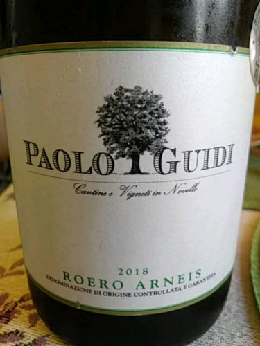 Paolo Guidi Arneis | Vivino US