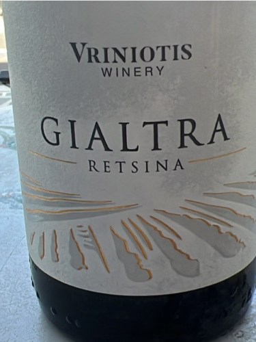 Vrinioti Gialtra Retsina | Vivino US