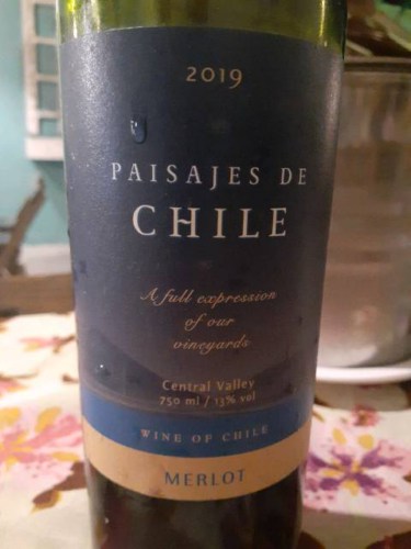 Paisajes de Chile Merlot | Vivino Brasil