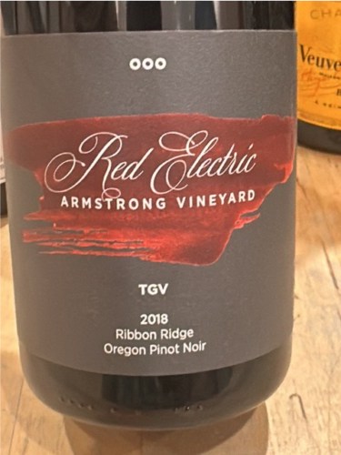 2018 Red Electric TGV Pinot Noir | Vivino US