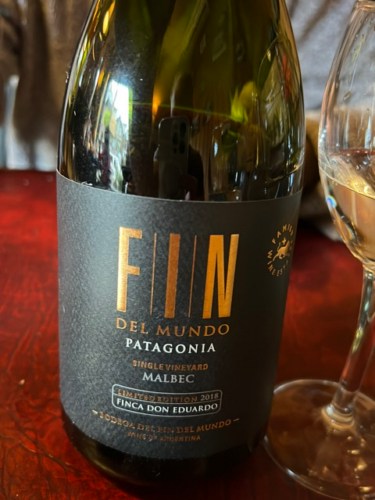2018 Bodega del Fin del Mundo Limited Edition Malbec | Vivino US