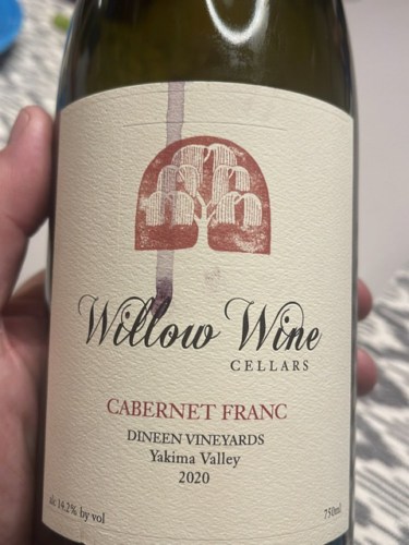 Willow Wine Cellars Dineen Vineyards Cabernet Franc | Vivino France