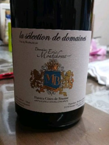 Domaine Eric Montchovet La Sélection de Domaines Hautes Côtes de Beaune ...