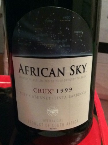 African Sky Crux Ruby Cabernet - Tinto Barroca | Vivino US