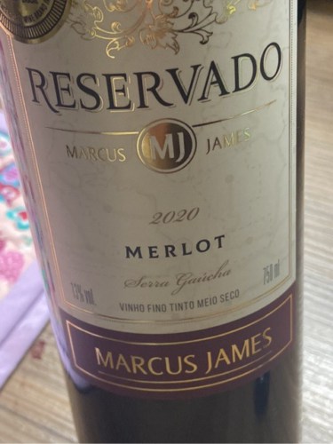 Marcus James Reservado Merlot Demi-Sec | Vivino US