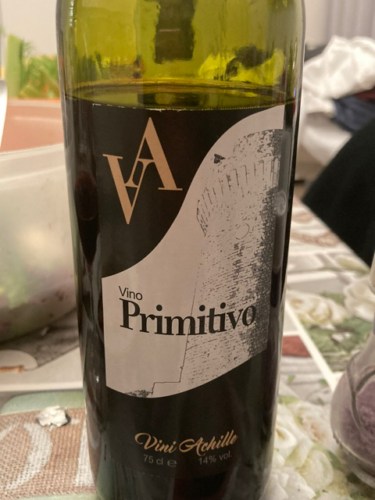 Vini Achille Primitivo | Vivino